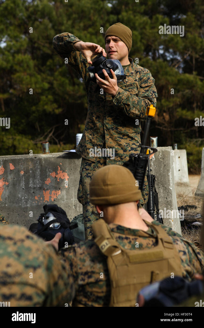 U.S. Marine Corps Cpl. Eric K. Scheftgen, chemical biological ...