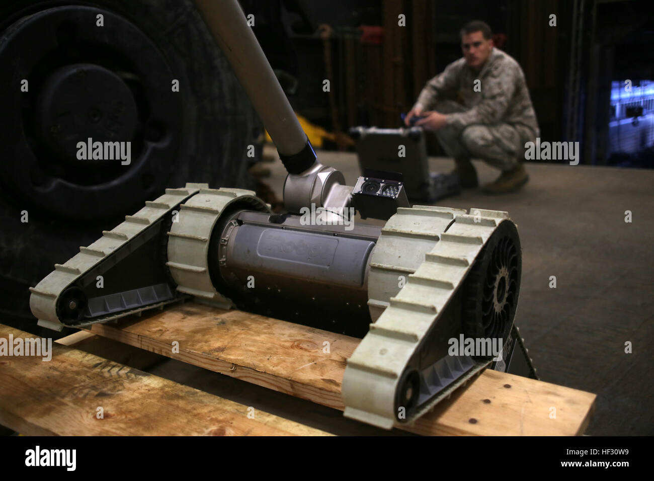 Sergeant Alex Pohle, an explosive ordnance disposal technician with ...