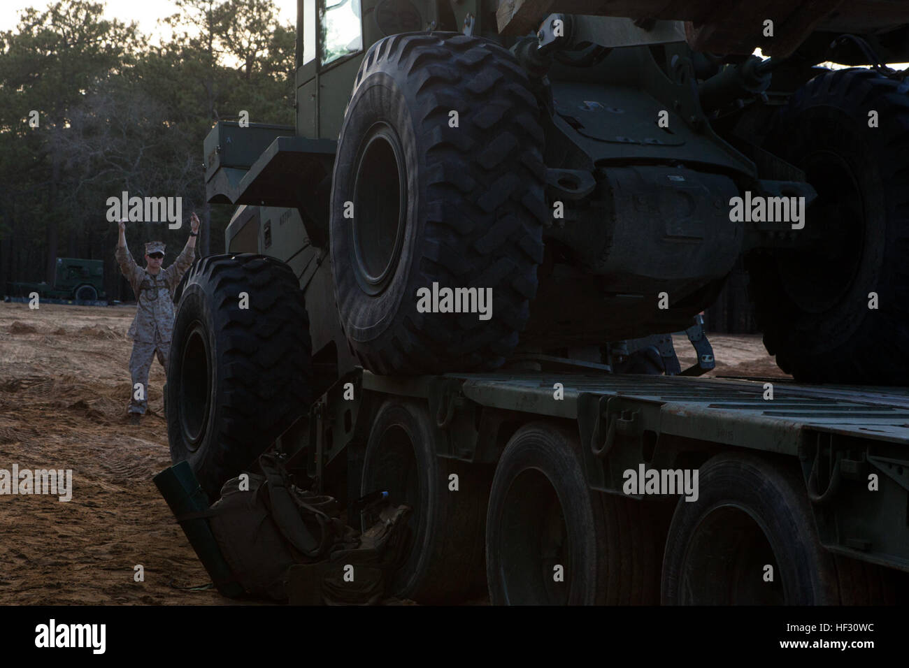 U.S. Marines with 2nd Transportation Support Battalion, Combat ...