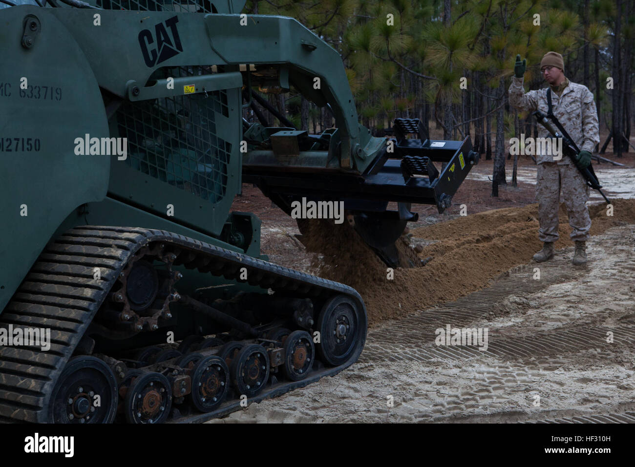 U.S. Marines with 2nd Transportation Support Battalion, Combat ...