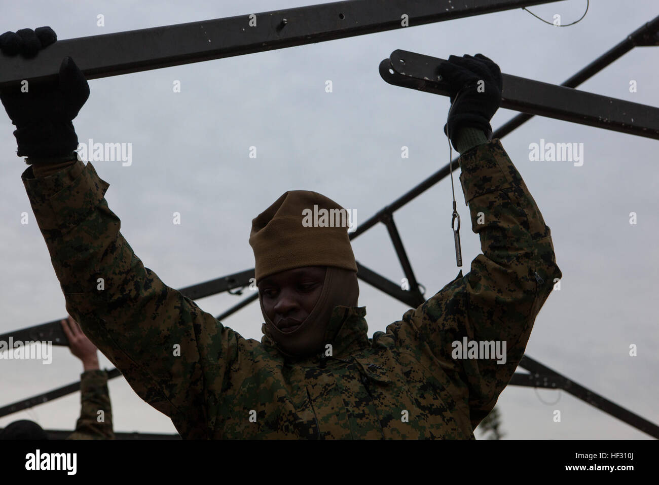 U.S. Marines with 2nd Transportation Support Battalion, Combat ...