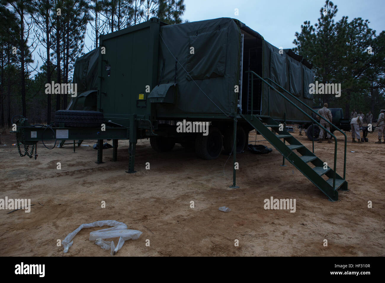 U.S. Marines with 2nd Transportation Support Battalion, Combat ...