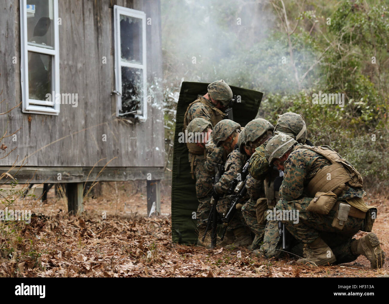 Marines with Mobility Assault Company, 2nd Combat Engineer Battalion ...