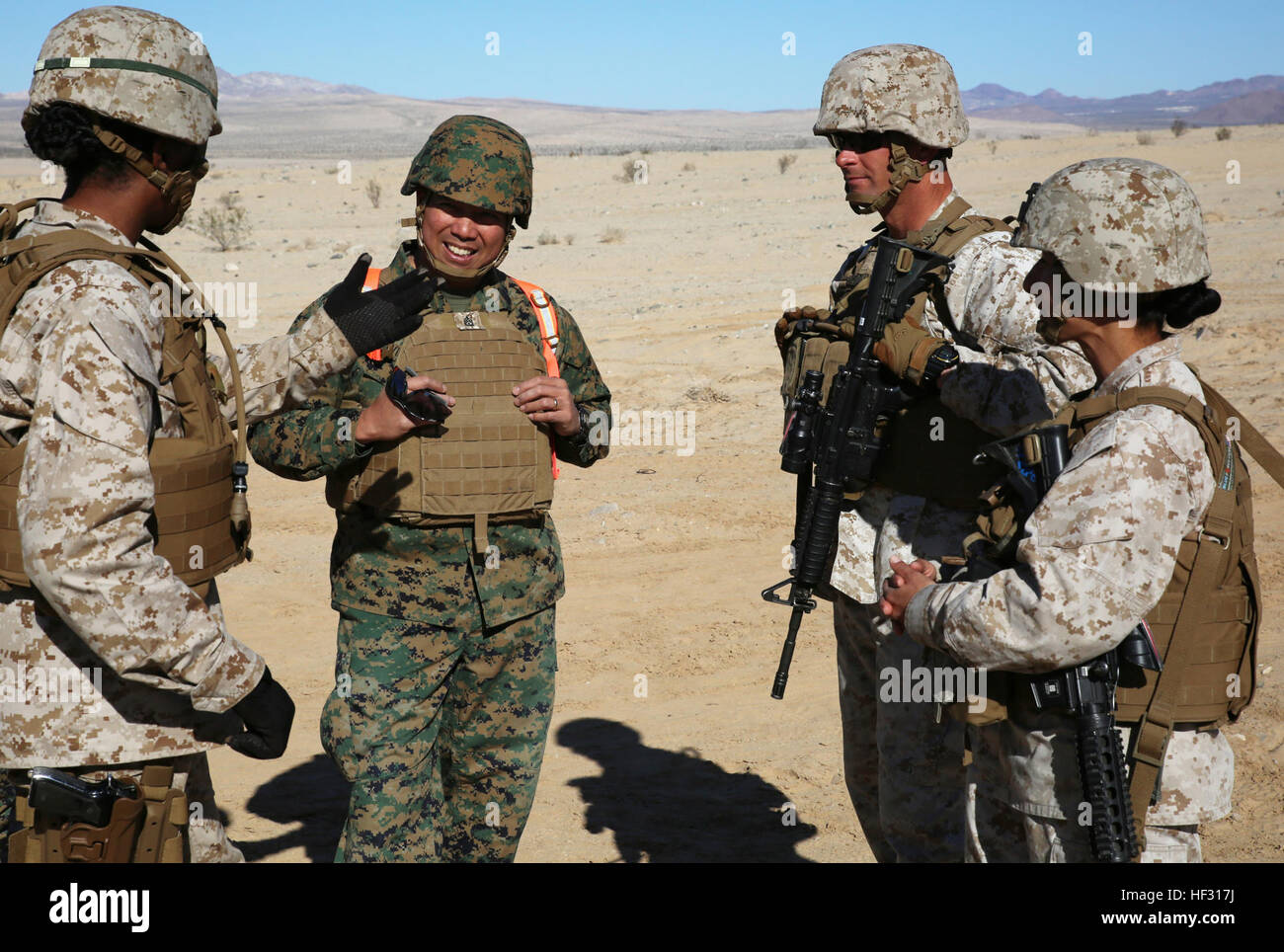 Leadership of the Ground Combat Element Integrated Task Force speak ...