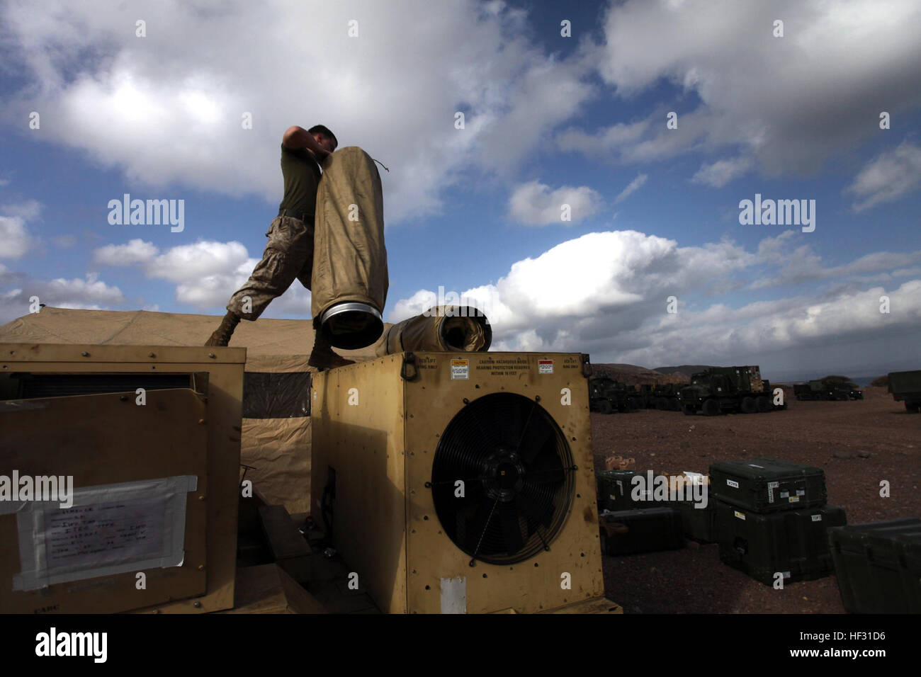 Cpl. Austin Bushong, a field radio operator with the 24th Marine ...