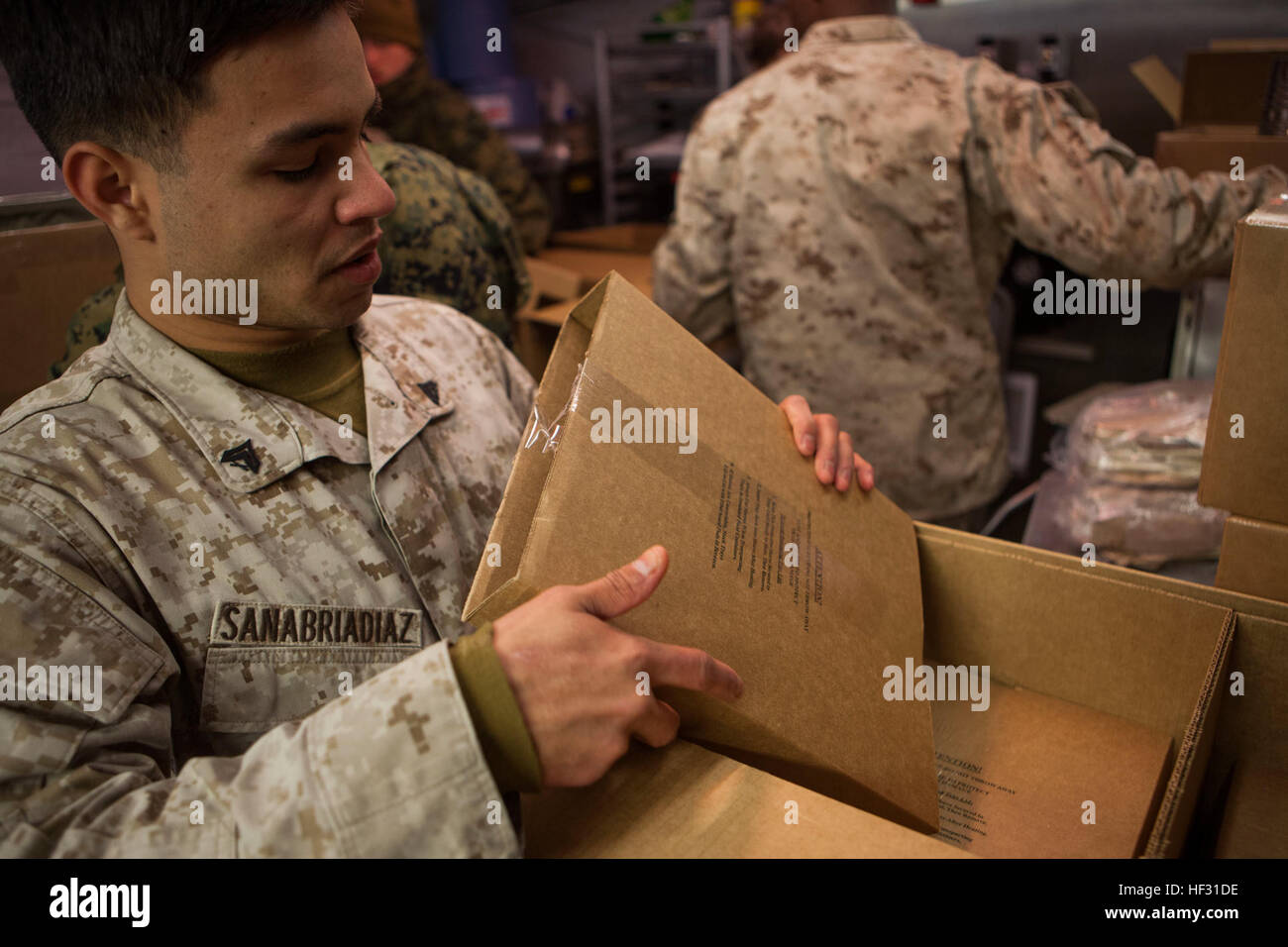 U.S. Marines with 2nd Transportation Support Battalion, Combat ...