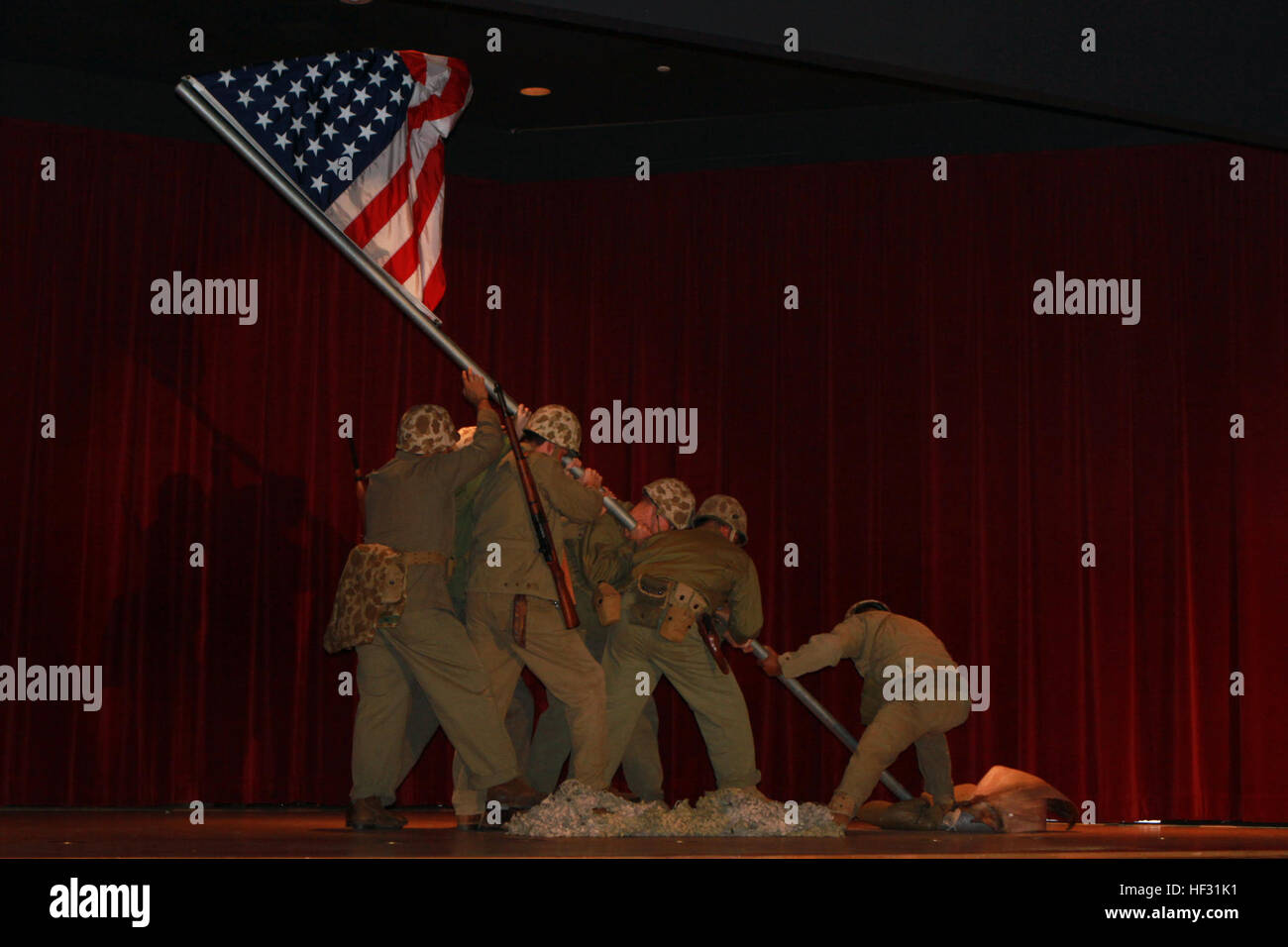 70th anniversary of the battle of iwo jima hi-res stock photography and ...