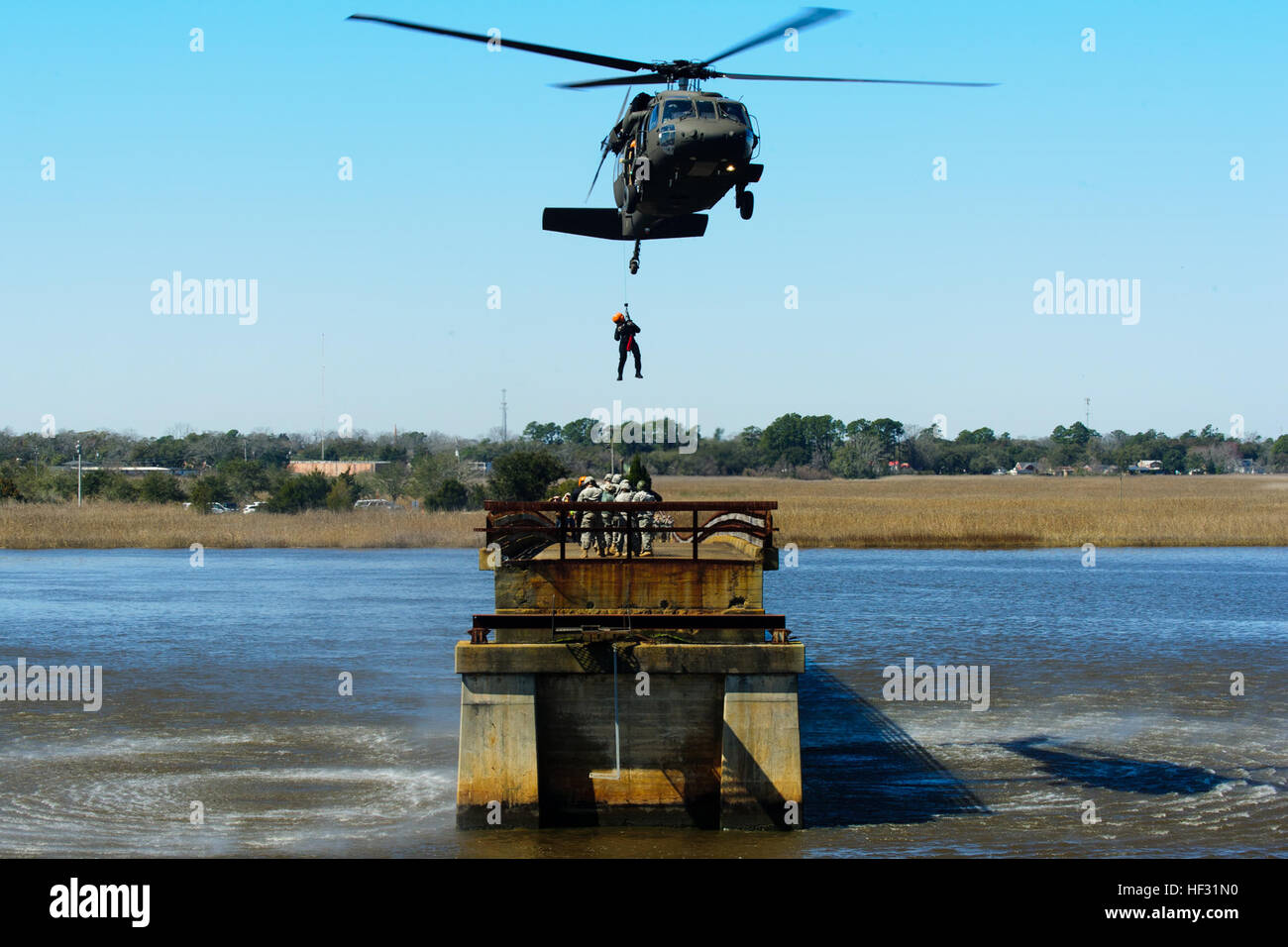 SC-HART and U.S. Army UH-60 Black Hawk helicopters conduct simulated ...
