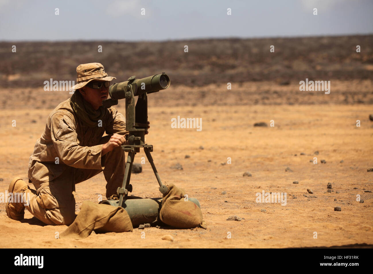 Lance Cpl. Peter T. Riggs, a field artillery cannoneer with India ...