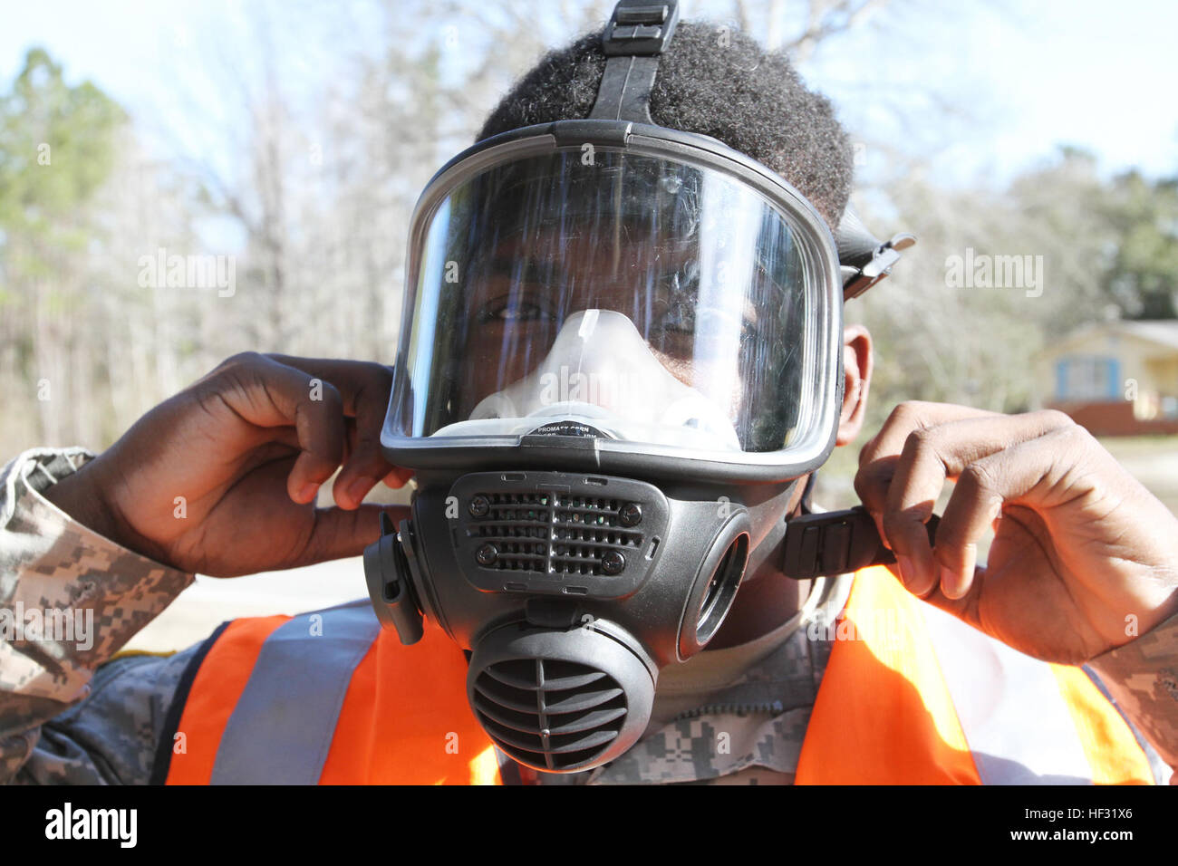 Georgia National Guardsman, Pfc. Andre’ Days, 179th Military Police ...