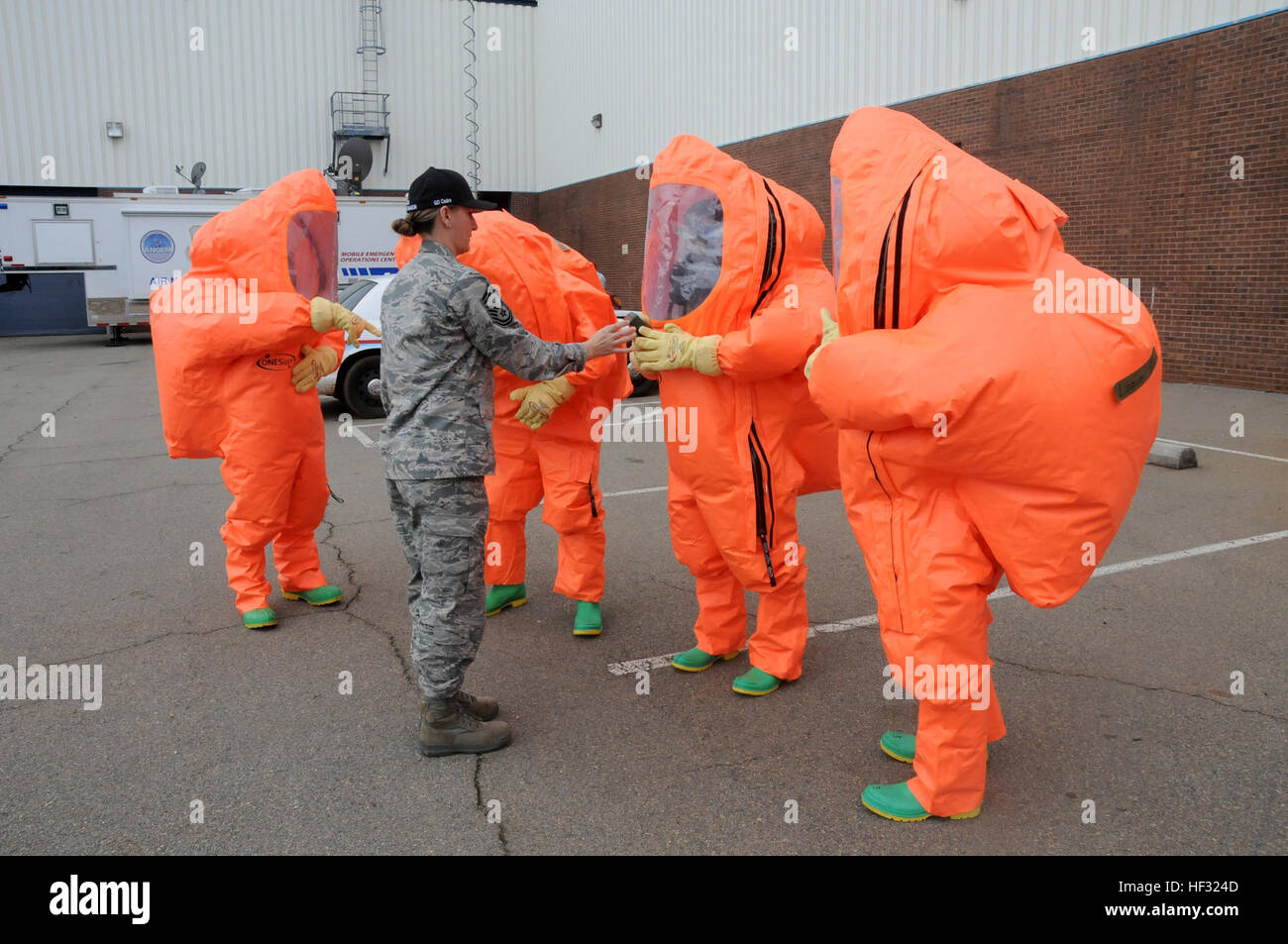 Hazardous material suits hi-res stock photography and images - Alamy