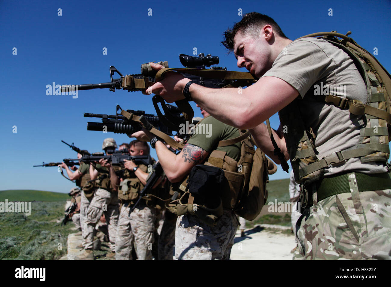 Commandos de marine hi-res stock photography and images - Alamy