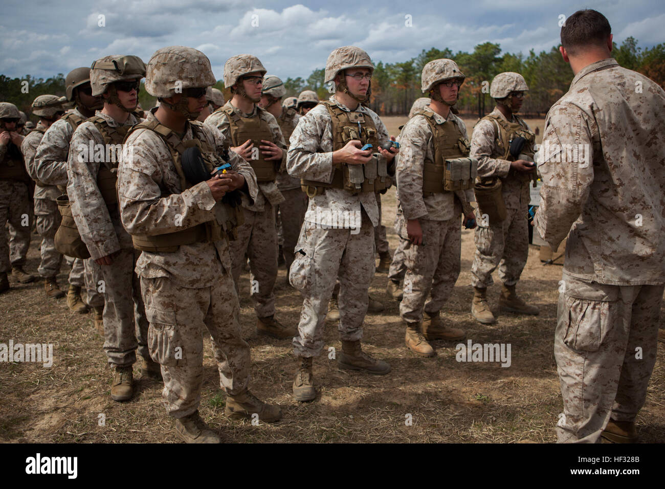 U.S. Marines with 2nd Transportation Support Battalion, Combat ...