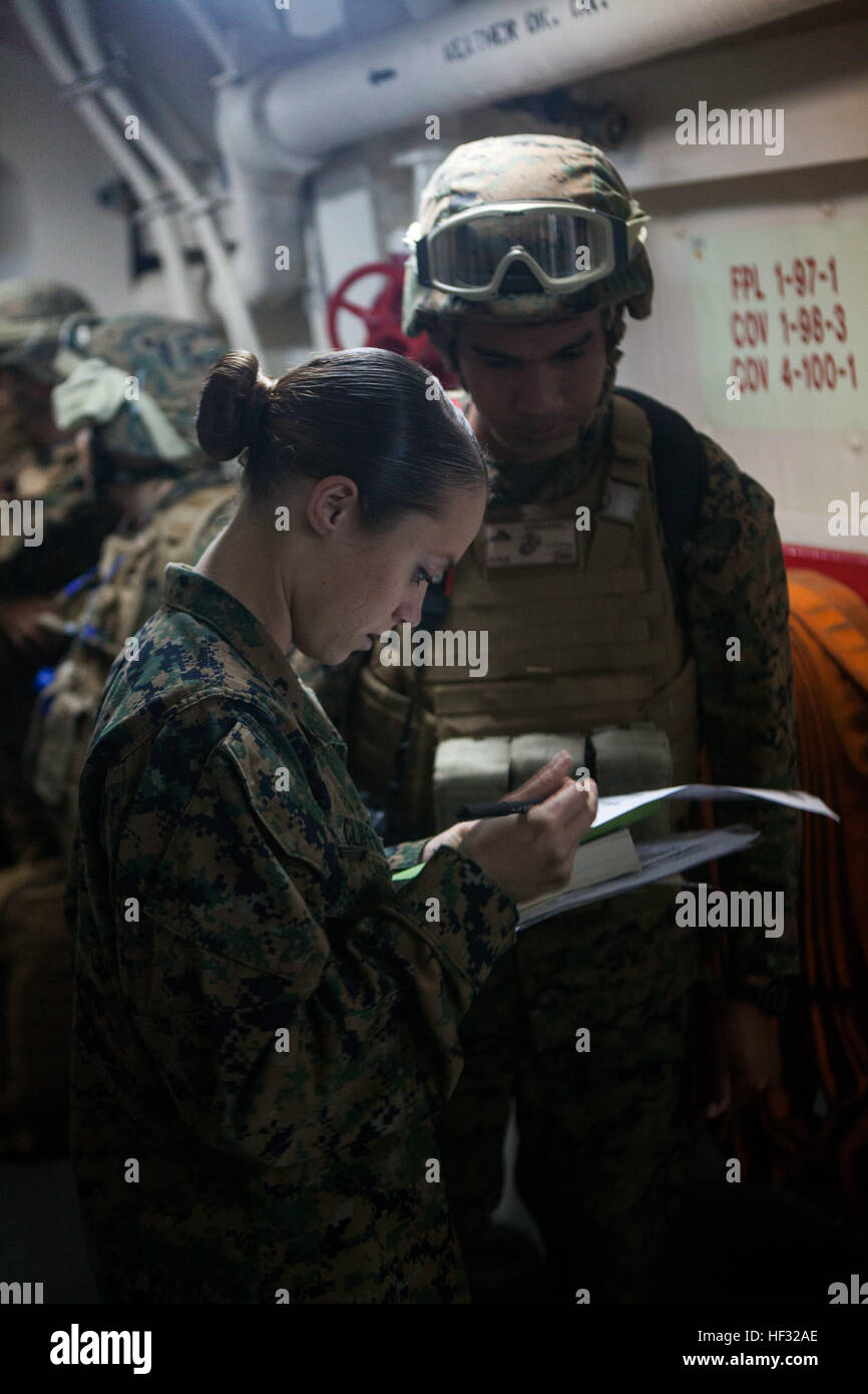 U.S. Marine Corps Lance Cpl. Breanna Clifford with Combat Logistics ...