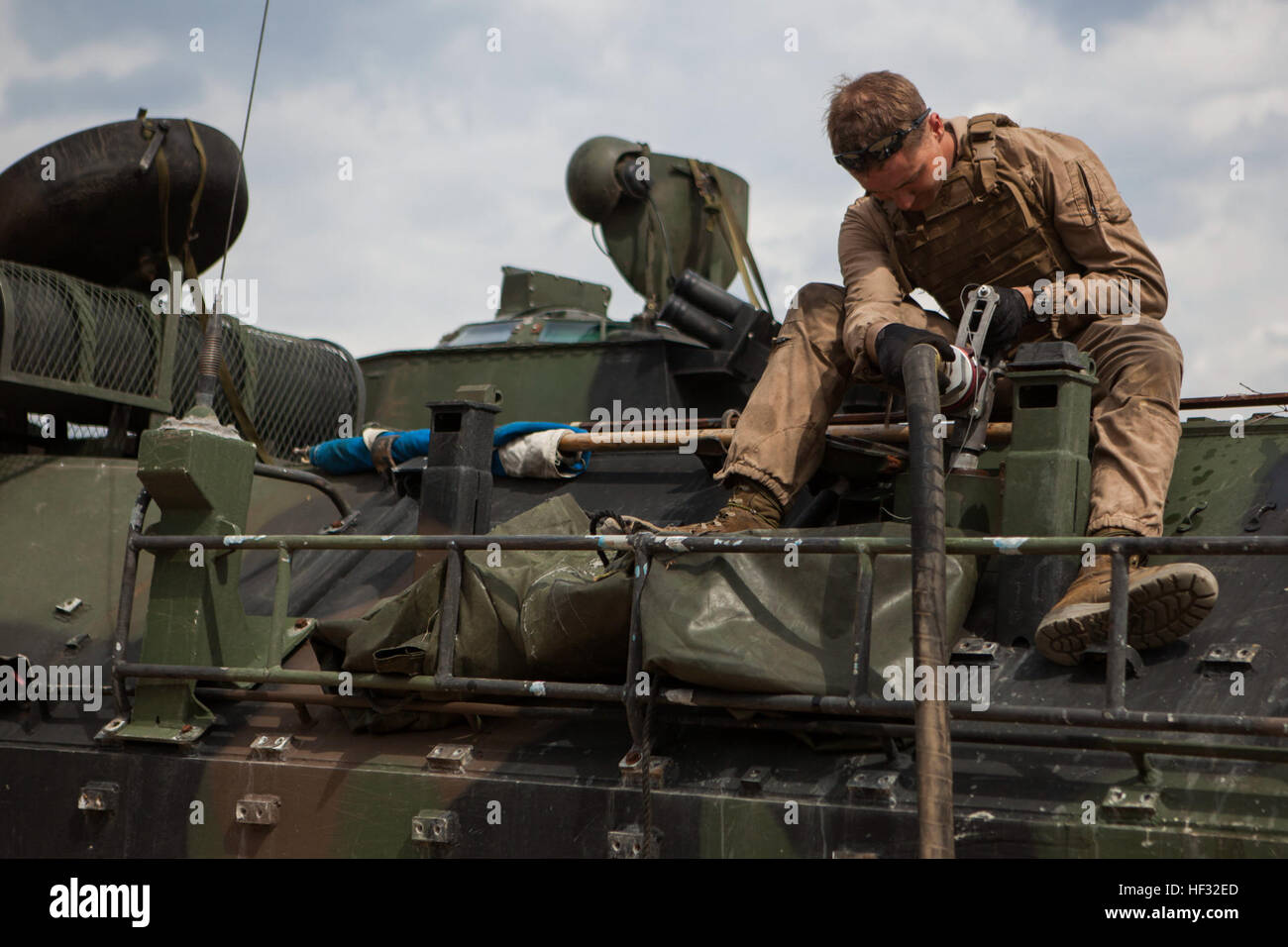 U.S. Marines with 2nd Amphibious Assault Battalion, 2nd Marine Division ...