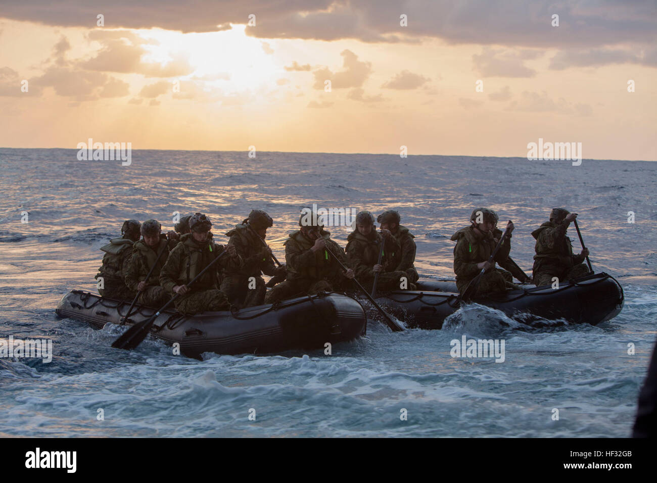 U.S. Marines with Company F, Battalion Landing Team 2nd Battalion, 4th ...