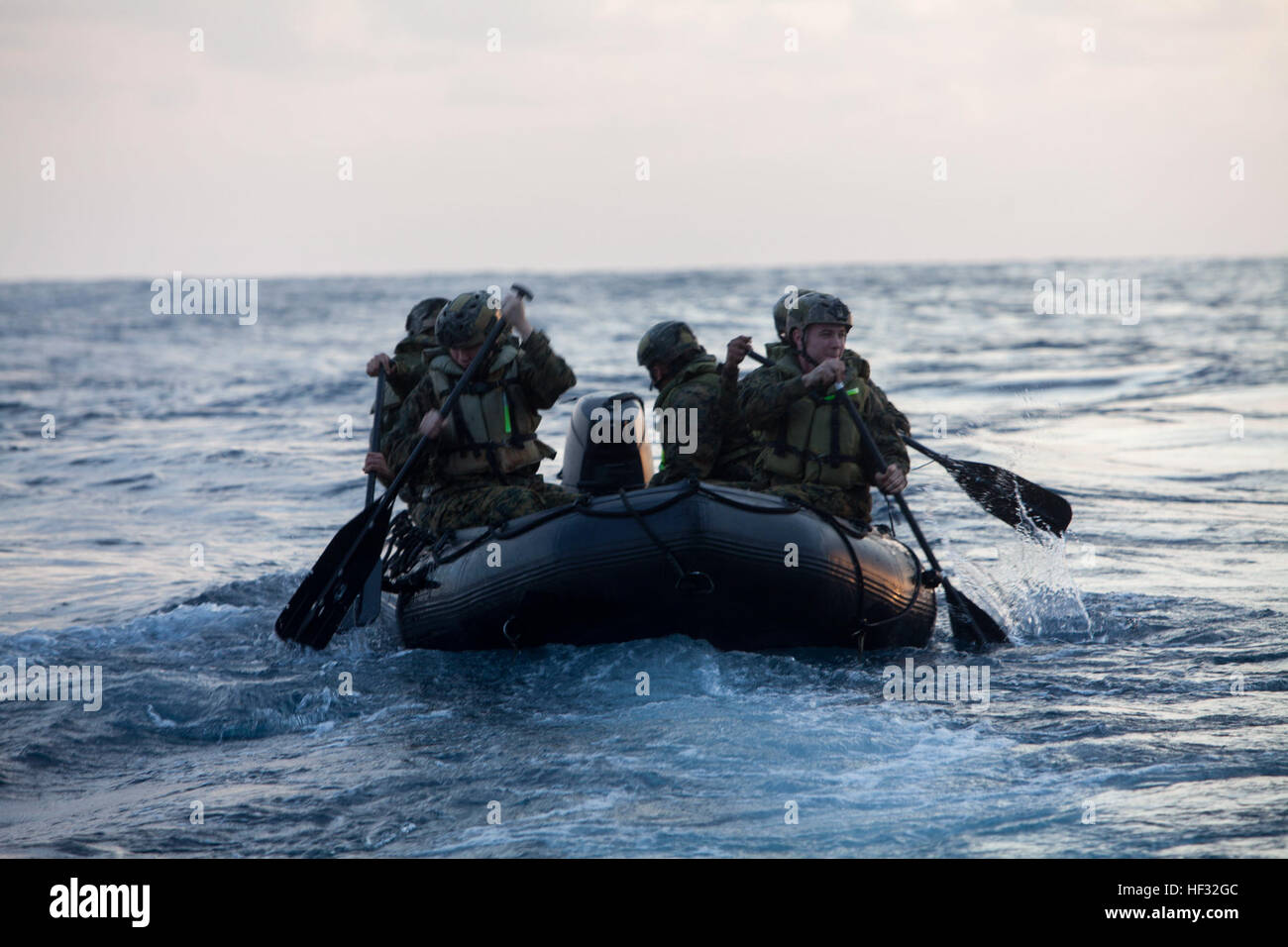 U.S. Marines with Company F, Battalion Landing Team 2nd Battalion, 4th ...