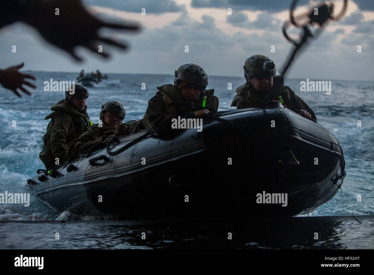 U.S. Marines with Company F, Battalion Landing Team 2nd Battalion, 4th ...