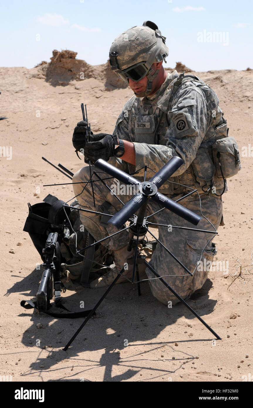Pfc. Patrick Deacon, radio operator and Louisville, Neb., native ...