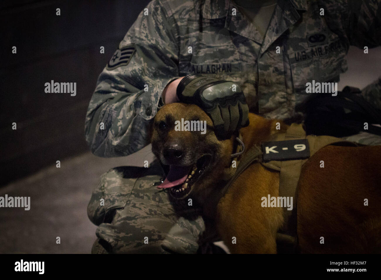 U.S. Air Force Staff Sgt. Jeremy Callaghan, an 87th Security Forces ...