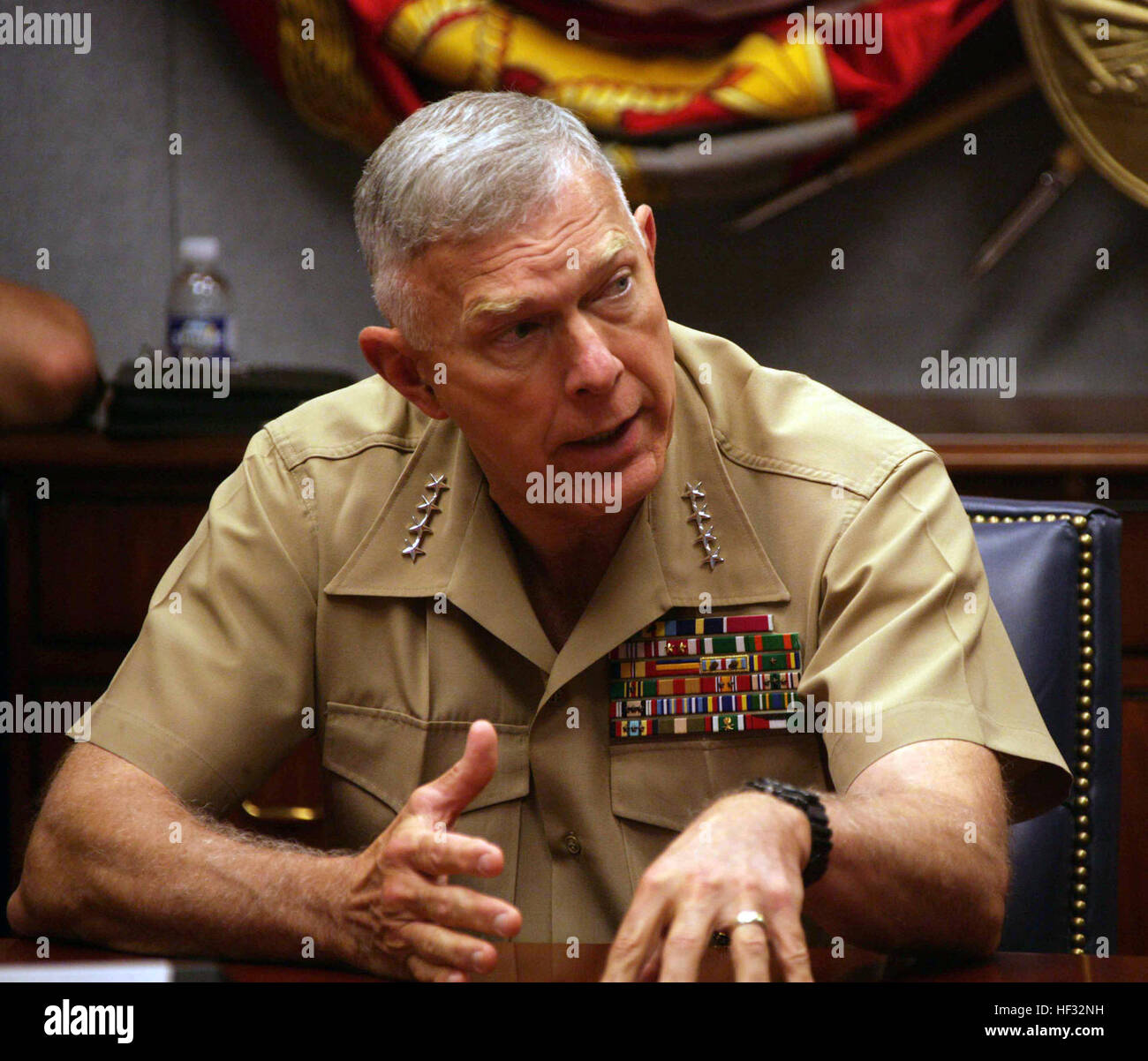 Gen james 34th commandant united hi-res stock photography and images ...