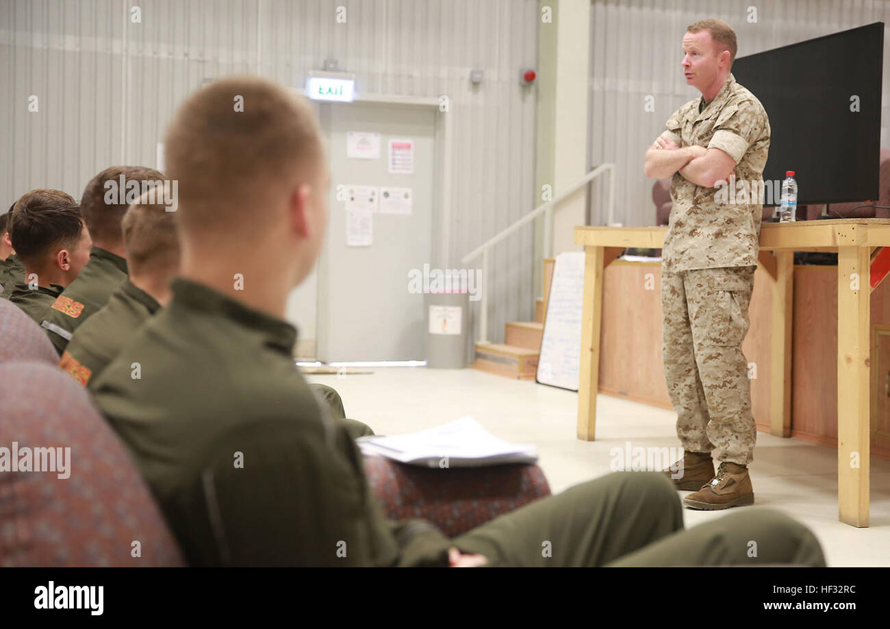 Lt. Col. Jeffrey Stevenson, commanding officer of the Black Sea ...