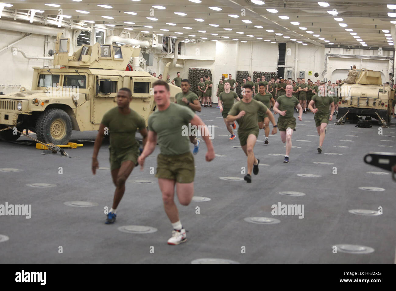 Marines with Special-Purpose Marine Air-Ground Task Force-Boston race ...