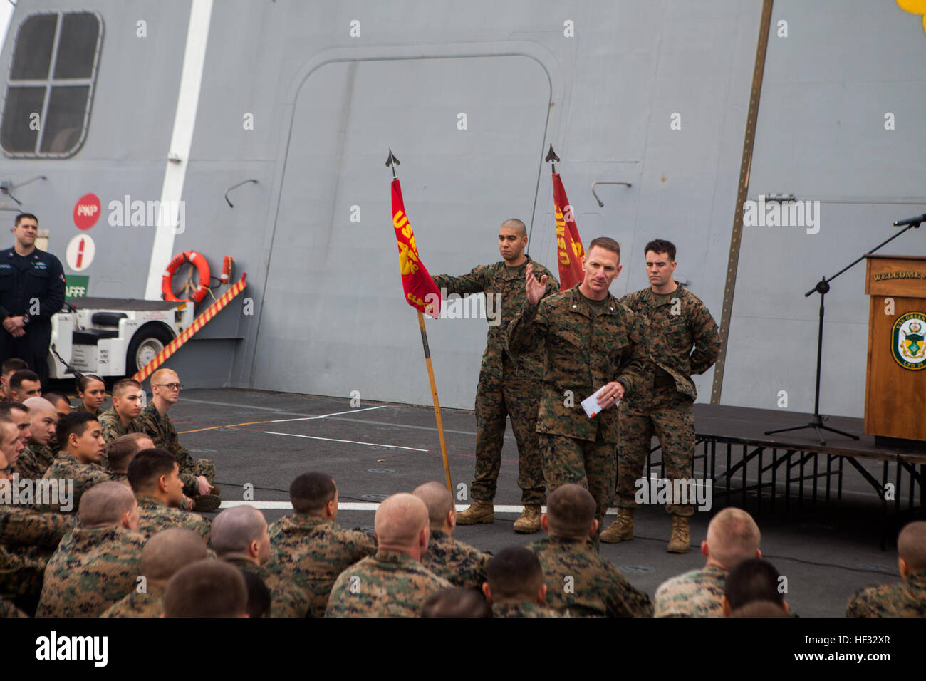 U.S. Marine Corps Lt. Col. Eric Malinowski, Battalion Commander, Combat ...