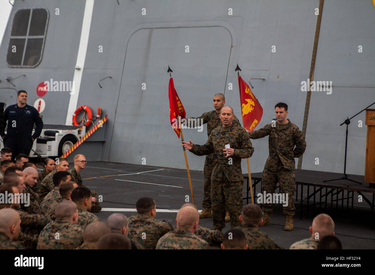 U.S. Marine Corps Sgt. Maj. Max A. Garcia, Battalion Sergeant Major ...