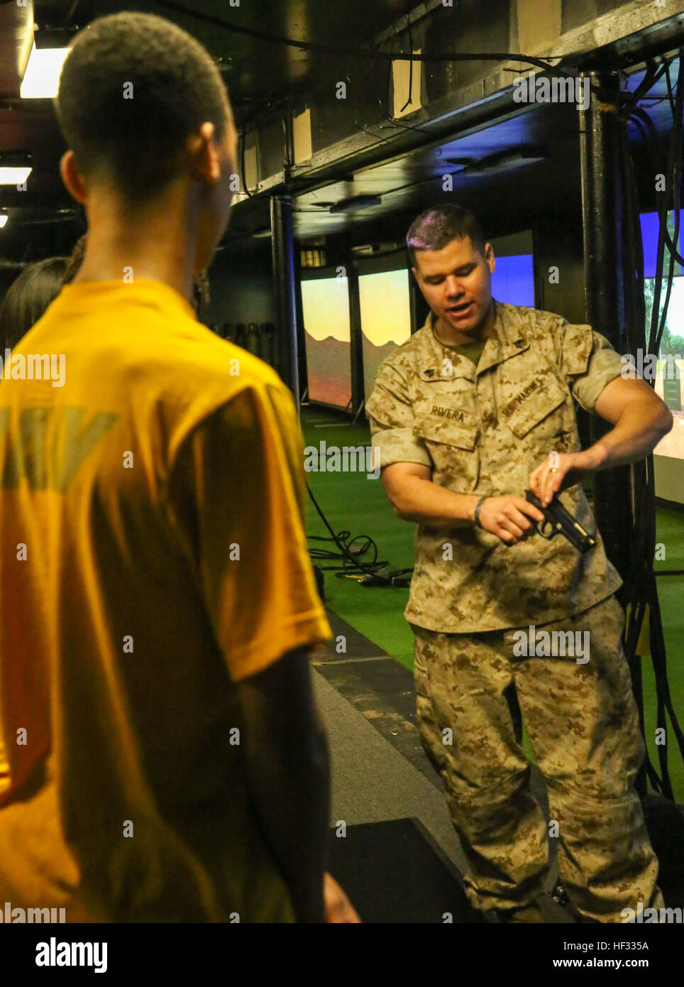 Sgt. Leonardo Rivera, the Noncommissioned Officer in Charge of the ...