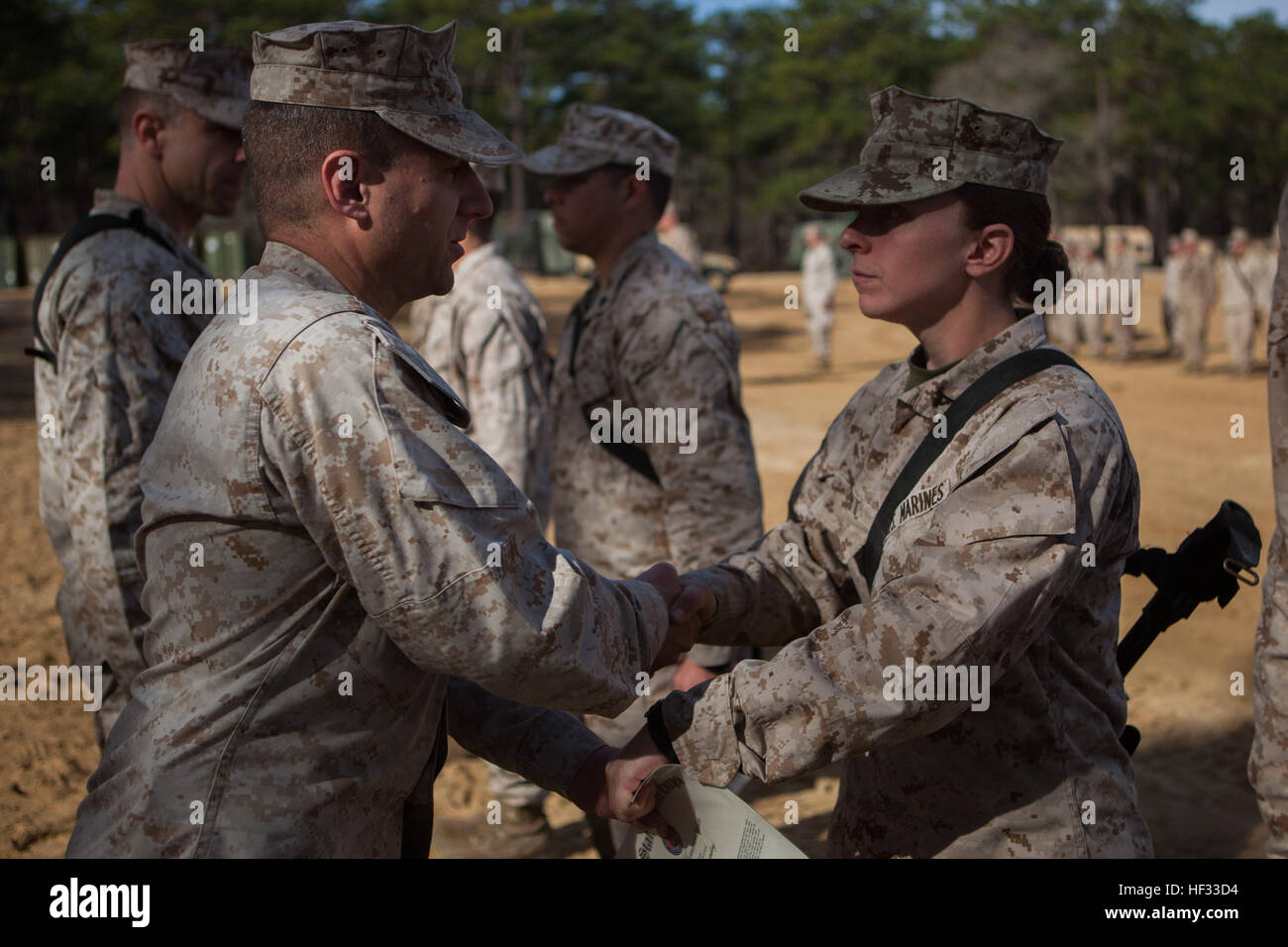 U.S. Marine Corps Lance Cpl. Jamie L. Hight with 2nd Transportation ...