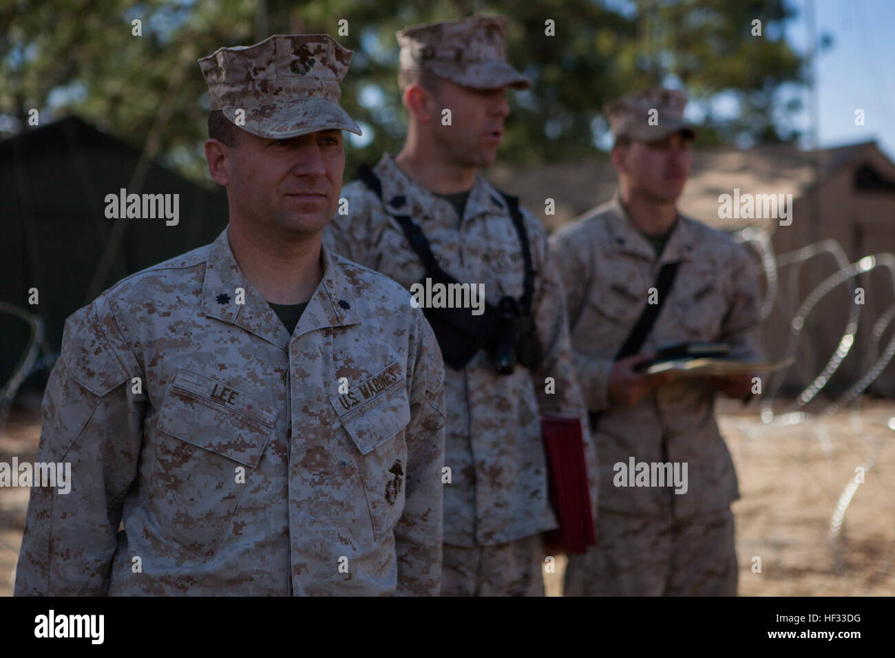 U.S. Marine Corps Lieutenant Col. Kenneth G. Lee with 2nd ...