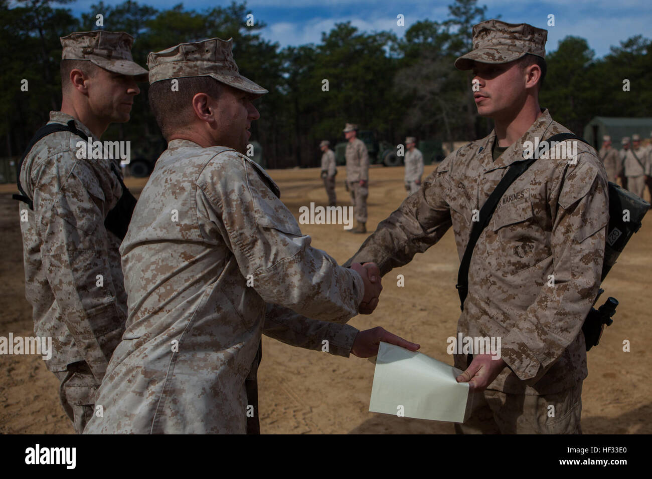 U.S. Marine Corps Corporal Zachary with 2nd Transportation Support ...