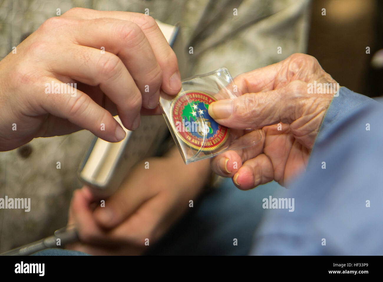 Chuck Little, Marine Corps Forces, Pacific director of public affairs ...
