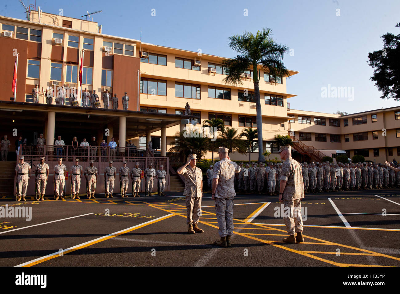 Commandant of the Marine Corps, Gen. Joseph F. Dunford, Jr., salutes ...