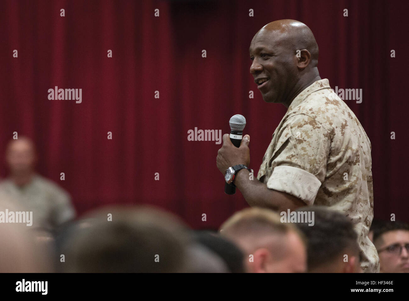 Sgt. Maj. Ronald L. Green, 18th sergeant major of the Marine Corps ...