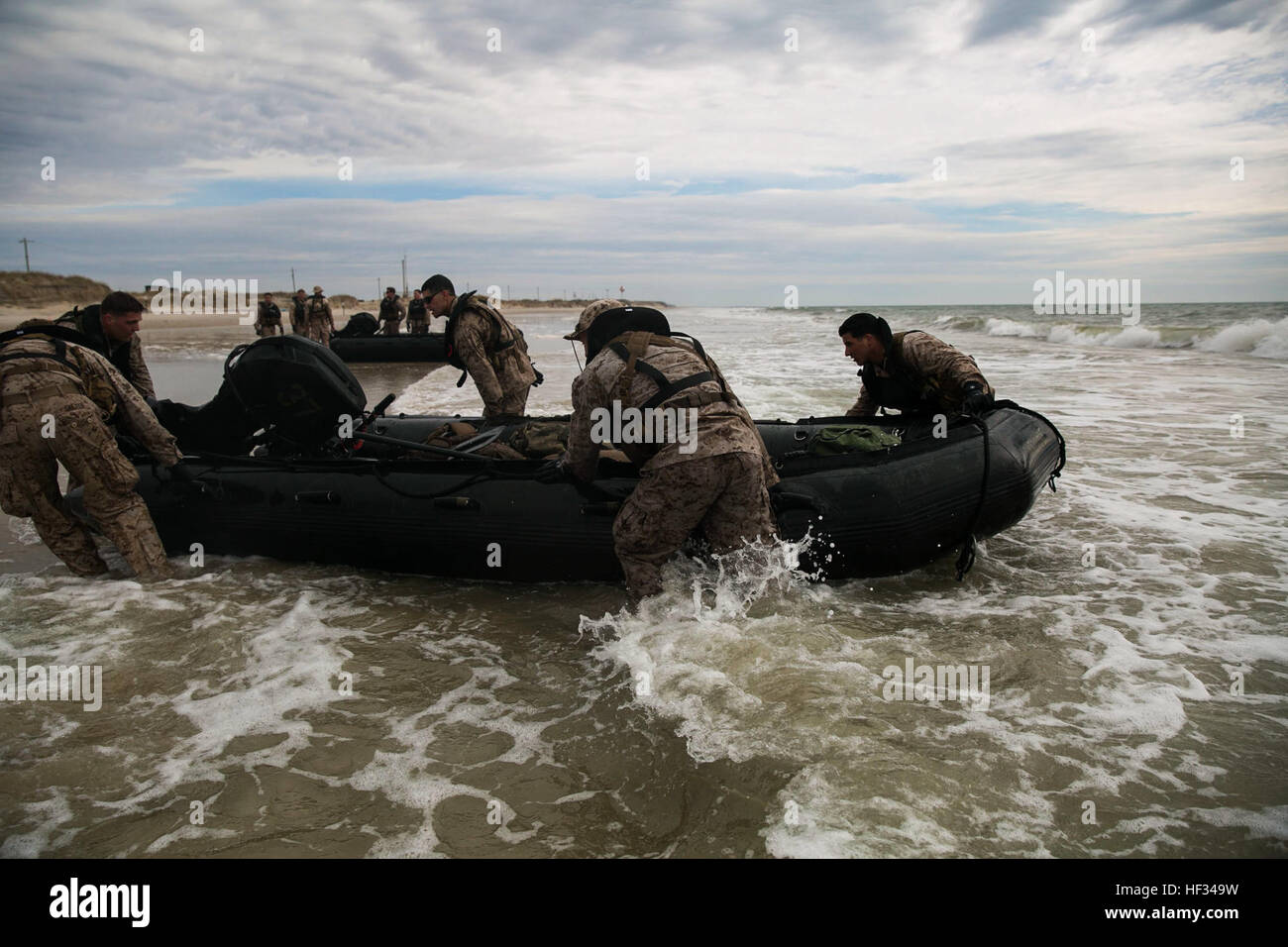 Marines with 2nd Reconnaissance Battalion, 2nd Marine Division reach ...
