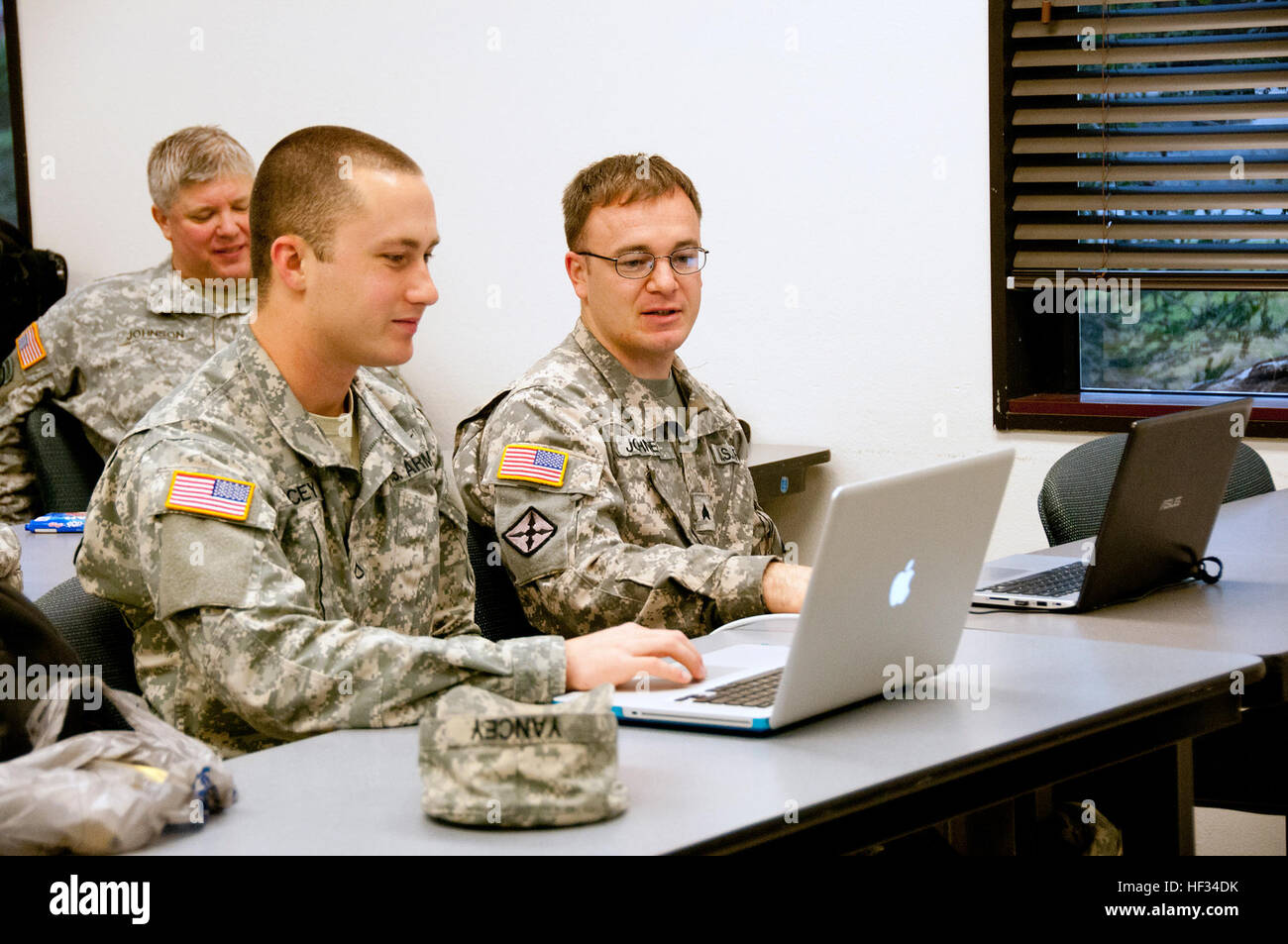 Army National Guard Counterdrug Program members attending the ...