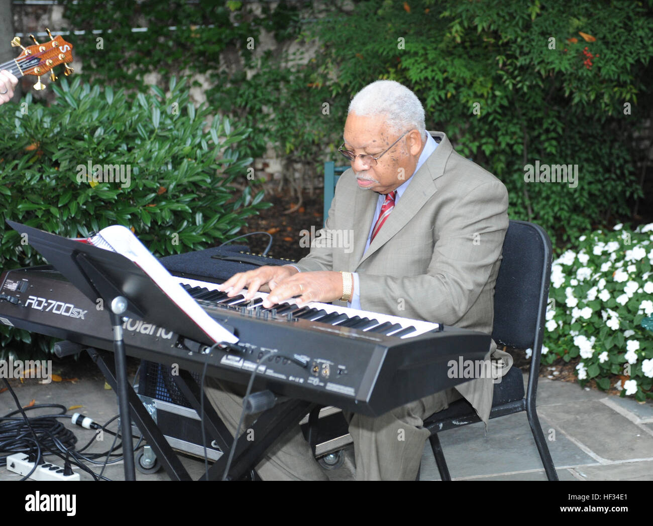Jazz musician Ellis Marsalis, 2009 Stock Photo - Alamy