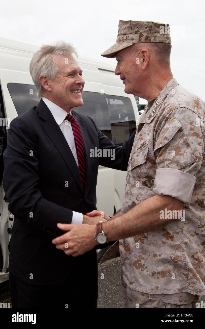 Military leaders officials attend hi-res stock photography and images ...