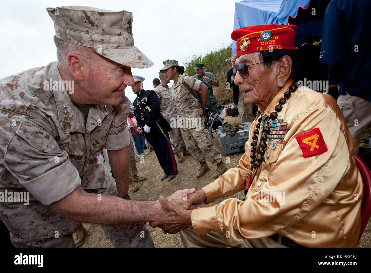 Navajo code talker world war ii hi-res stock photography and images - Alamy