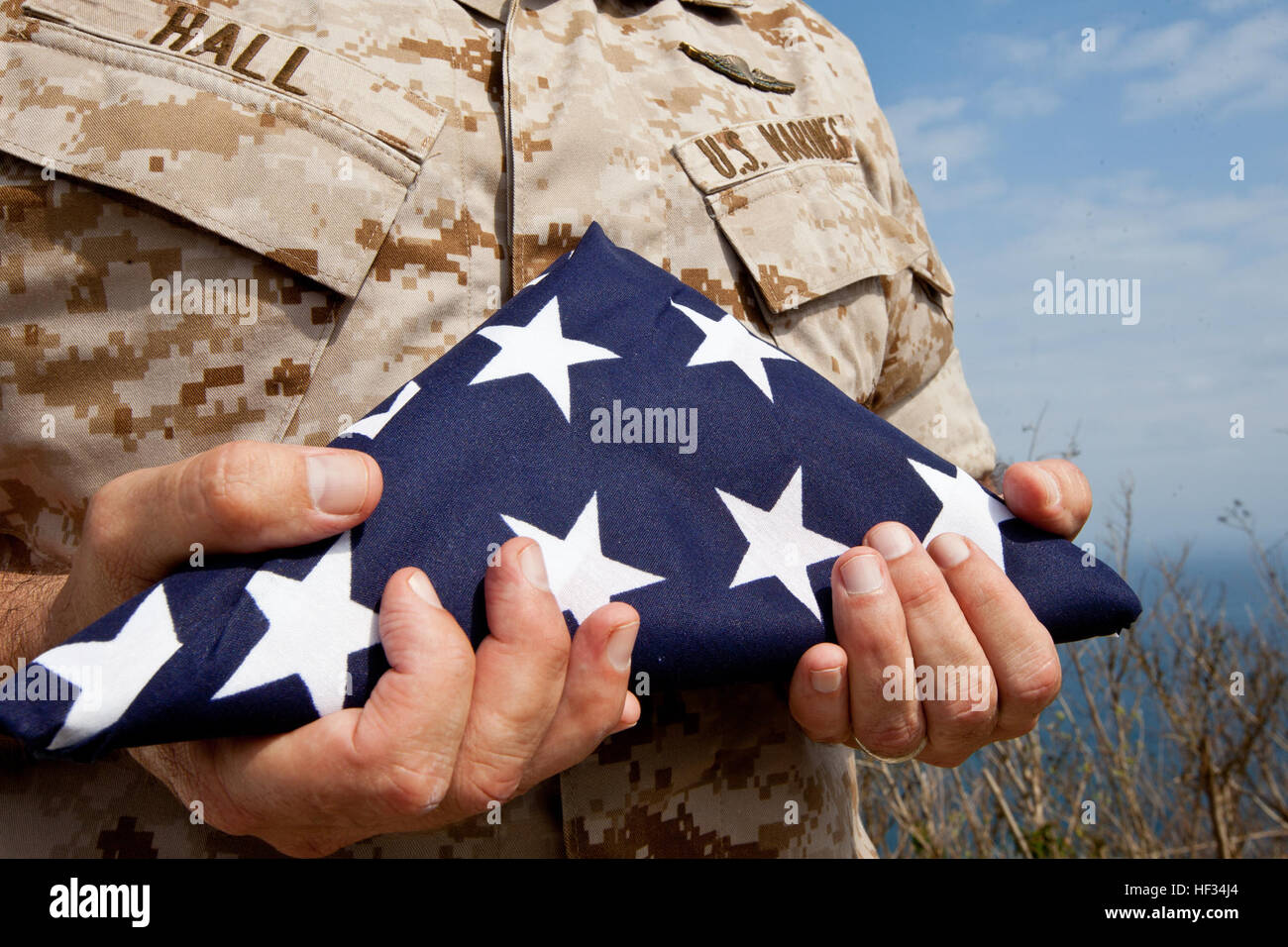 U.S. Marine Col. Richard D. Hall, assistant division commander of 3rd ...