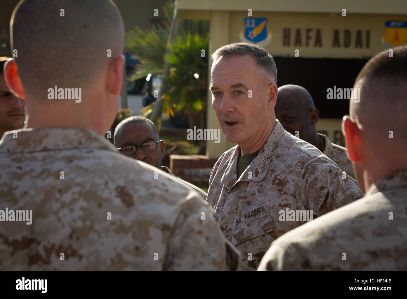 Commandant of the Marine Corps Gen. Joseph Dunford Jr., Meets with the ...