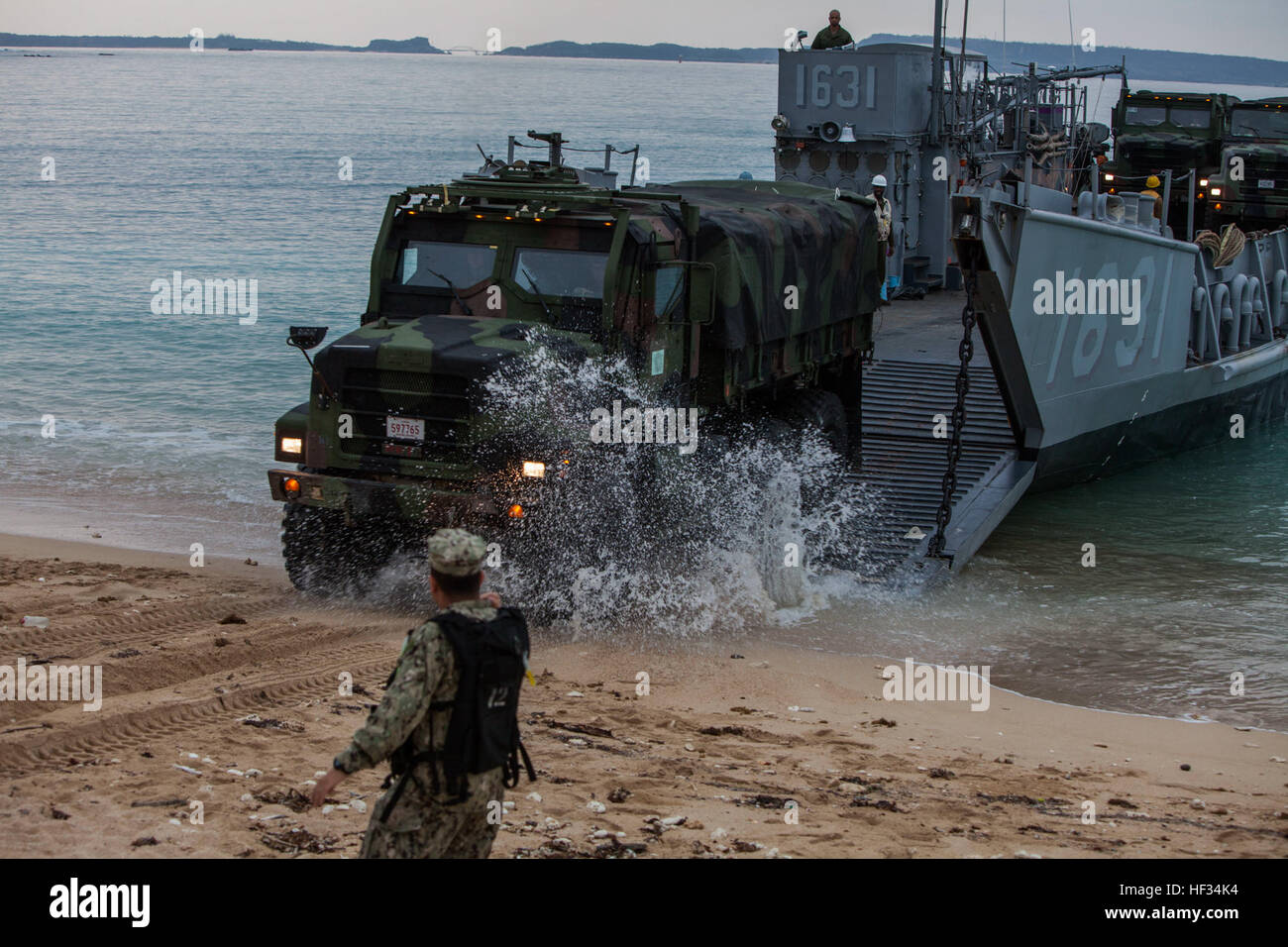 U.S. Navy Boatswain's Mate Chief Bhim Koirala, Beach Master, Naval ...