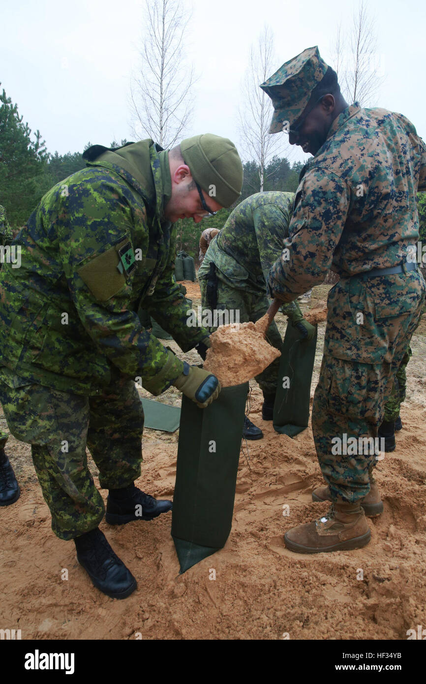 In Latvia, the sandbags used for military obstacles are larger than the ...
