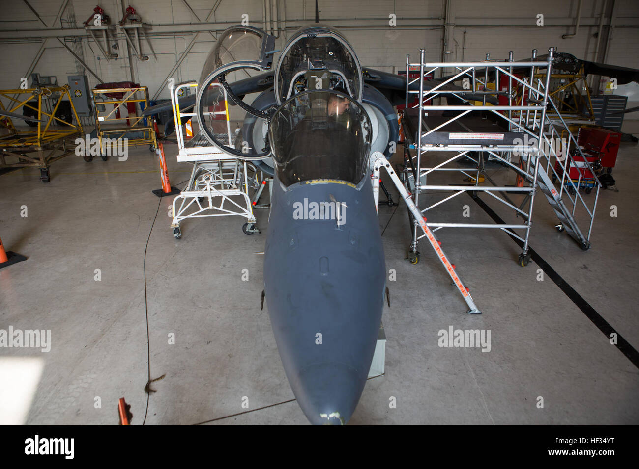 U.S. Marine Corps Lance Cpl. Shane D. Listisen, an airframes mechanic ...