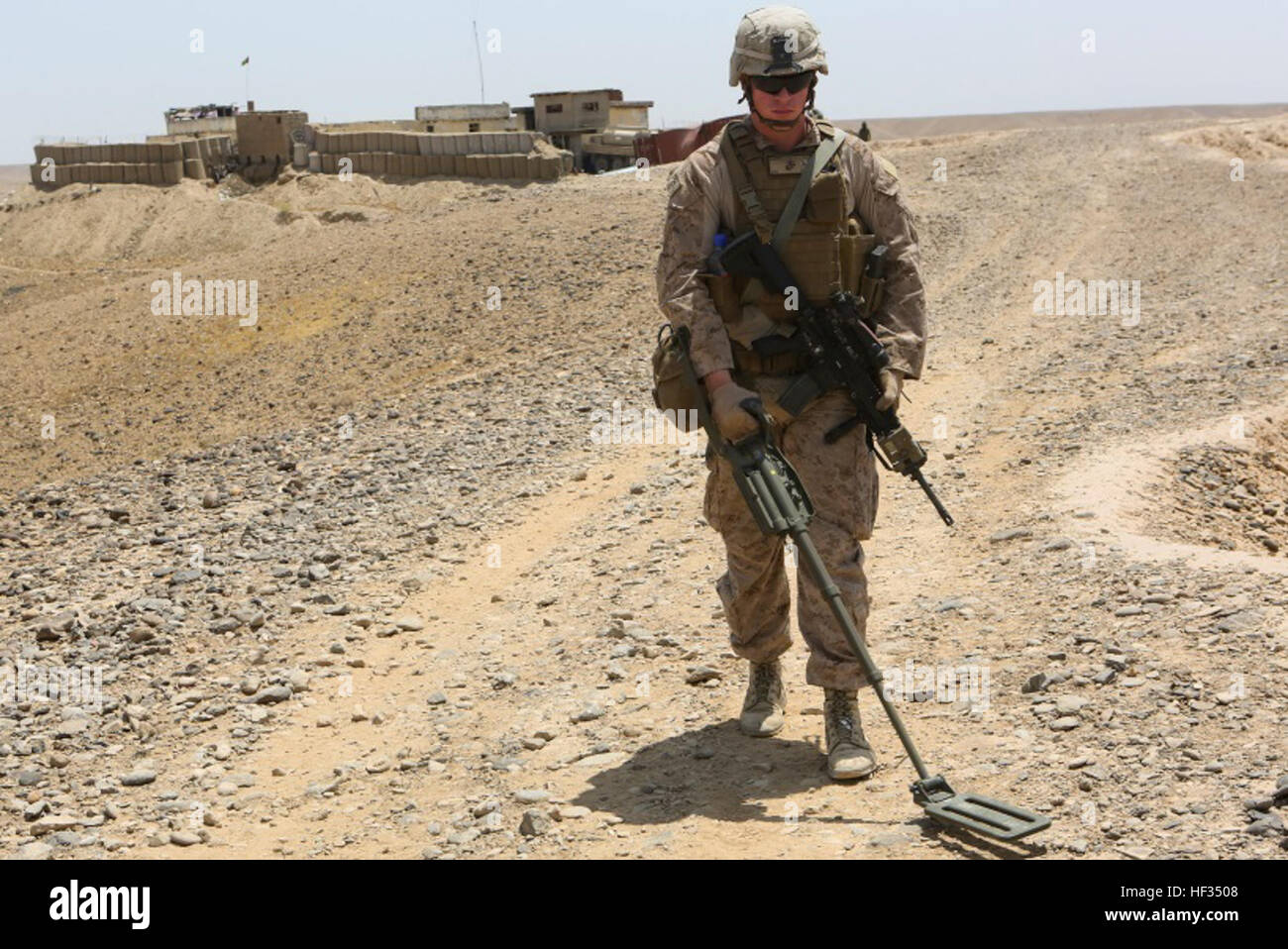Lance Corporal Bo Baker, a Milford, Connecticut, native, uses a Compact ...