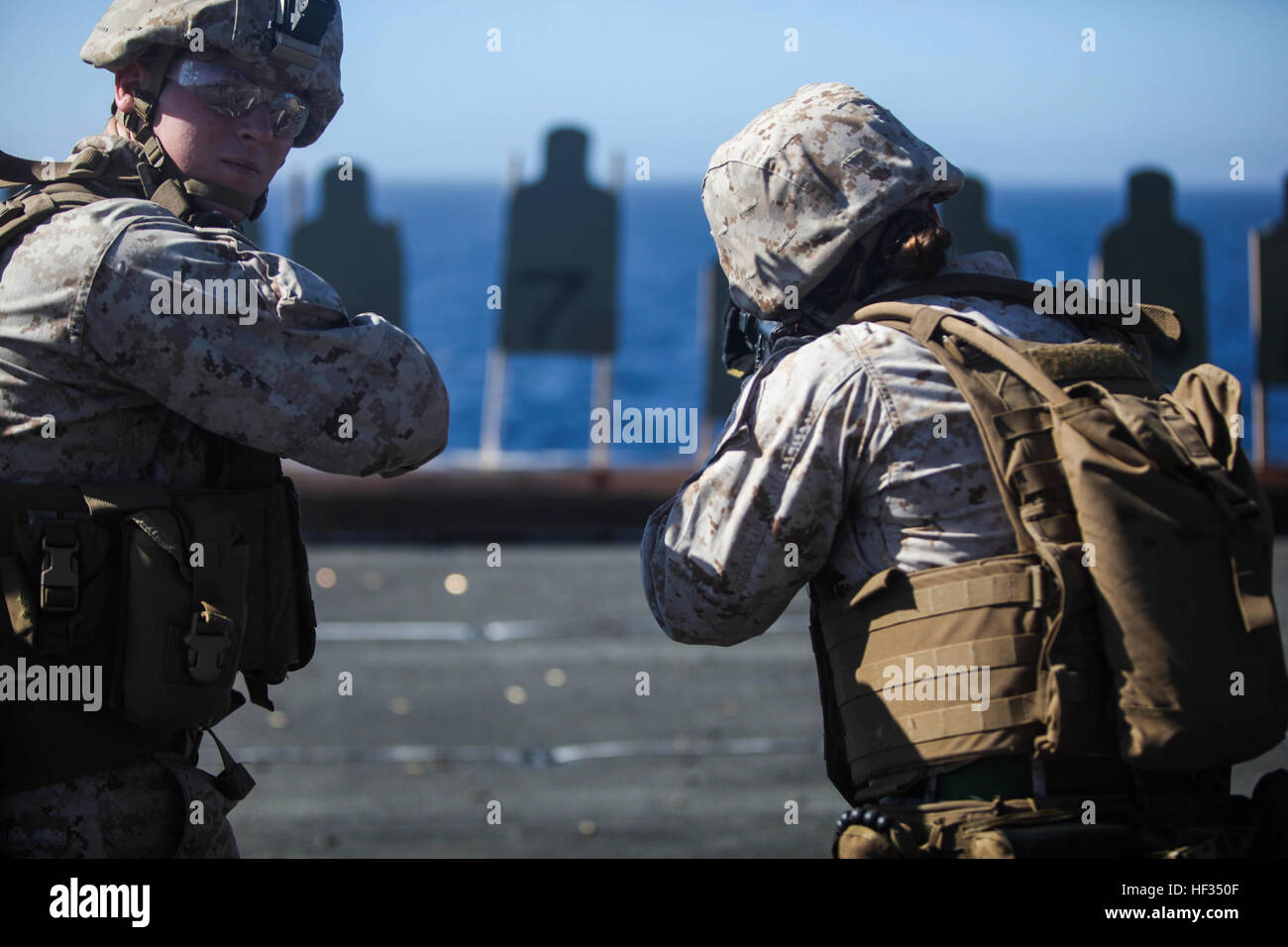 U.S. Marines with the 15th Marine Expeditionary Unit’s Maritime Raid ...