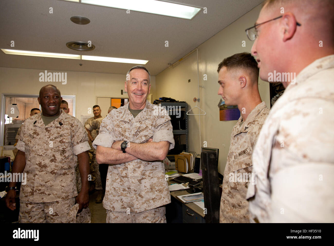 Commandant of the Marine Corps, Gen. Joseph F. Dunford, Jr., and Sgt ...