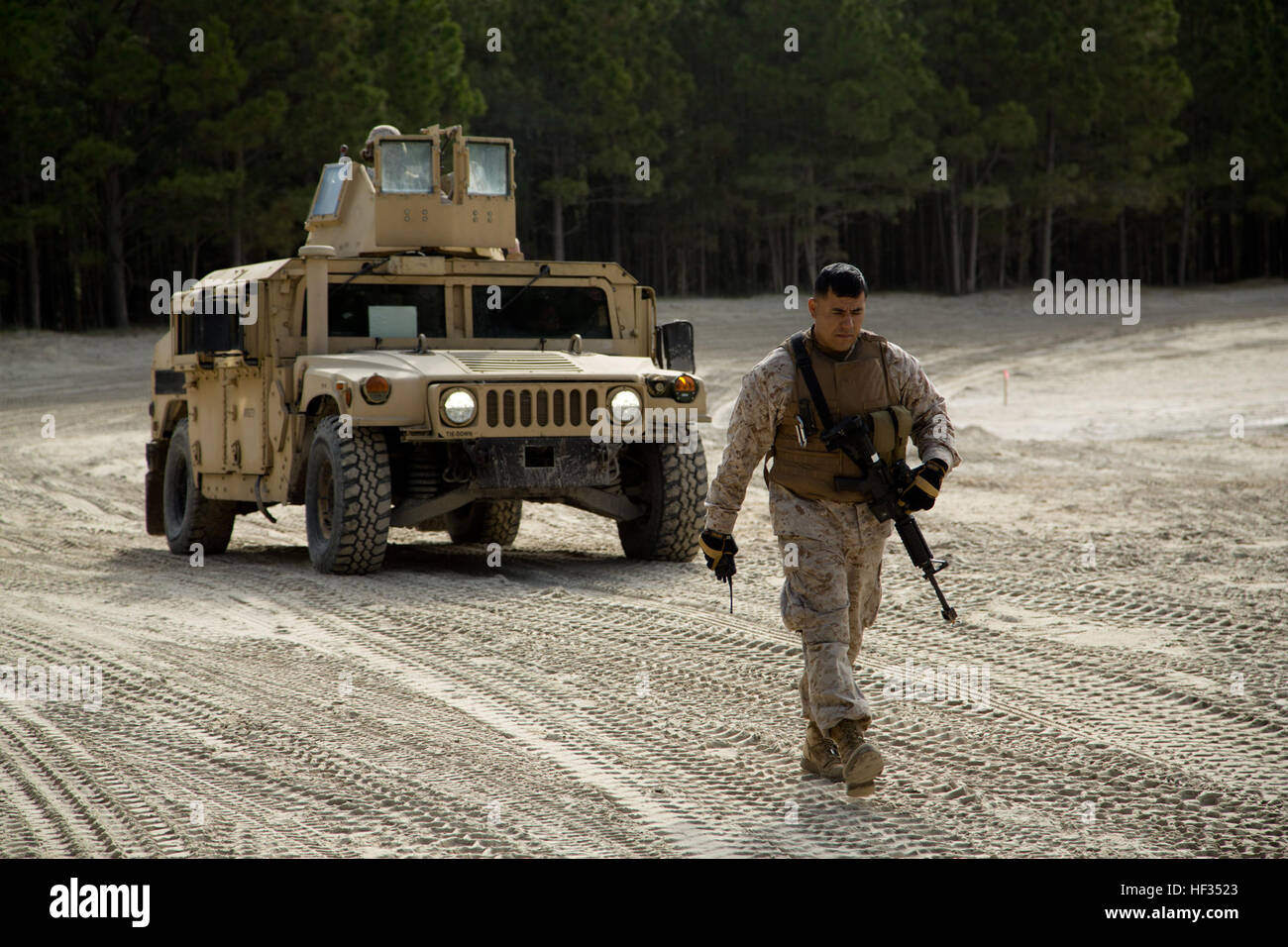 U.S. Marine Corps 2nd Lt. Fredy Velasquez, a student with Logistics ...